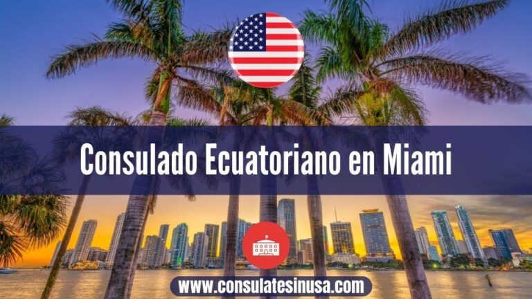 Consulado Ecuatoriano en Miami - ️Book appointment