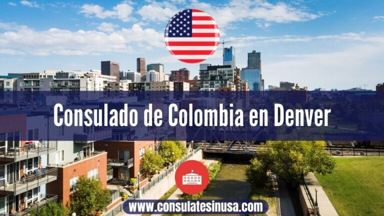 Consulado de Colombia en Denver - ️Book appointment