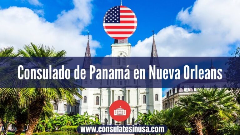 Consulado de Panamá en Nueva Orleans - ️Reserva Cita