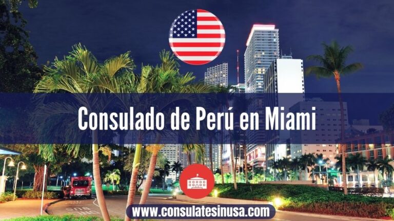 Consulado de Perú en Miami - ️Book appointment