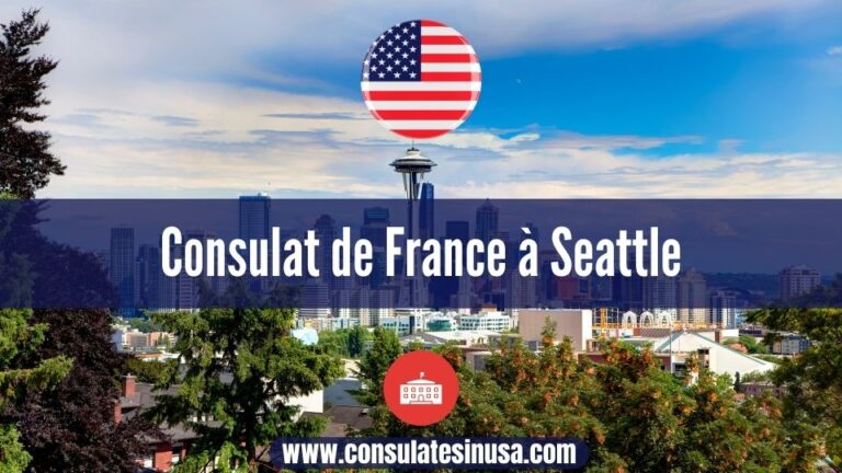 Consulat de France à Seattle - ️Réserver ici